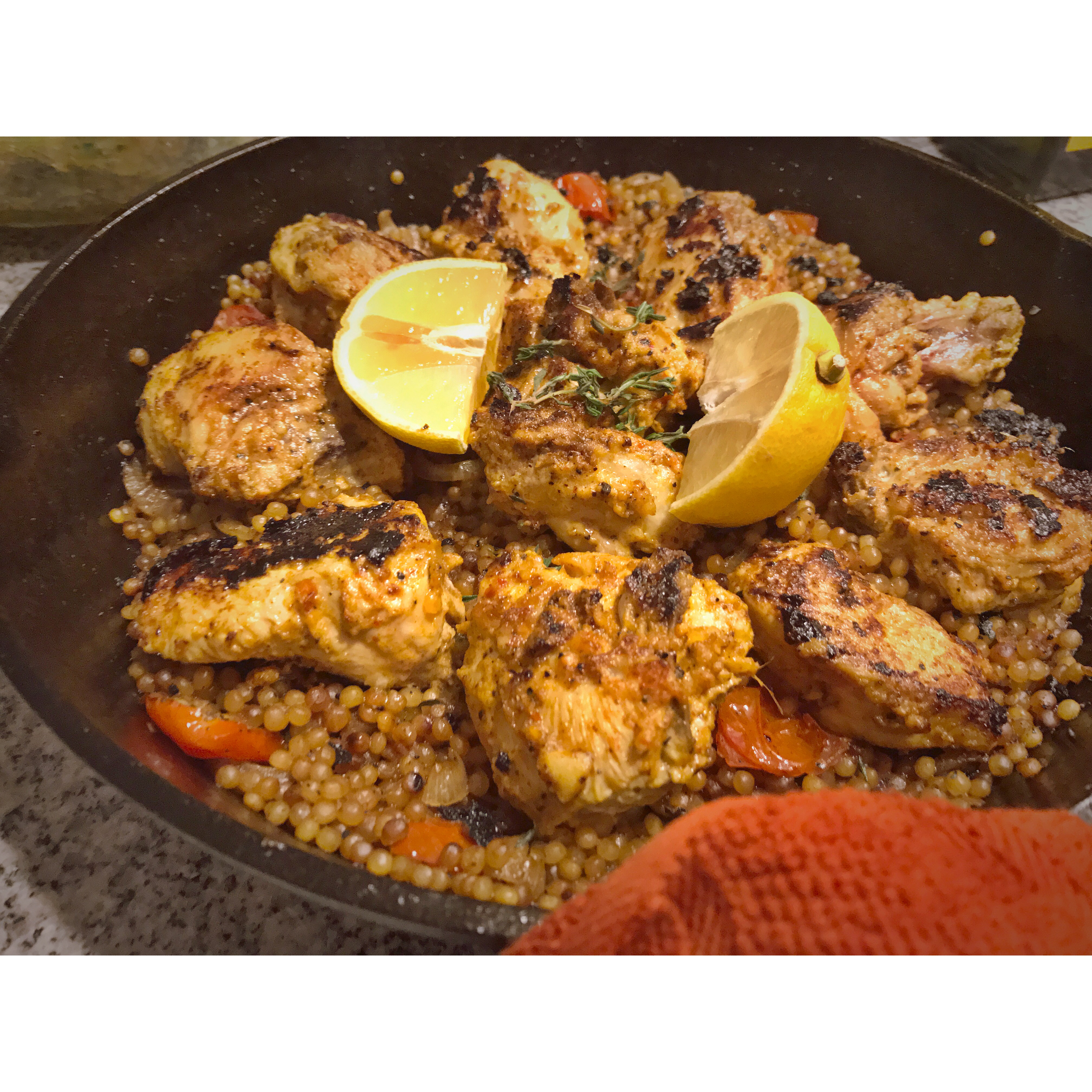 One-Pan Moroccan Chicken & Couscous – Cinnaiman