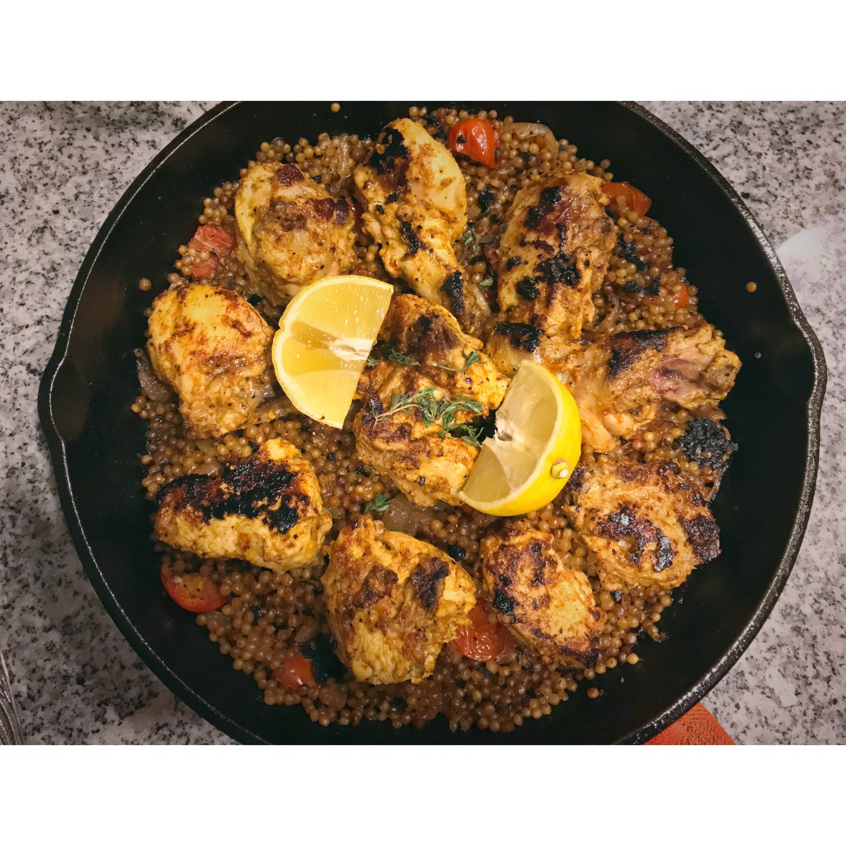 One-Pan Moroccan Chicken & Couscous – Cinnaiman